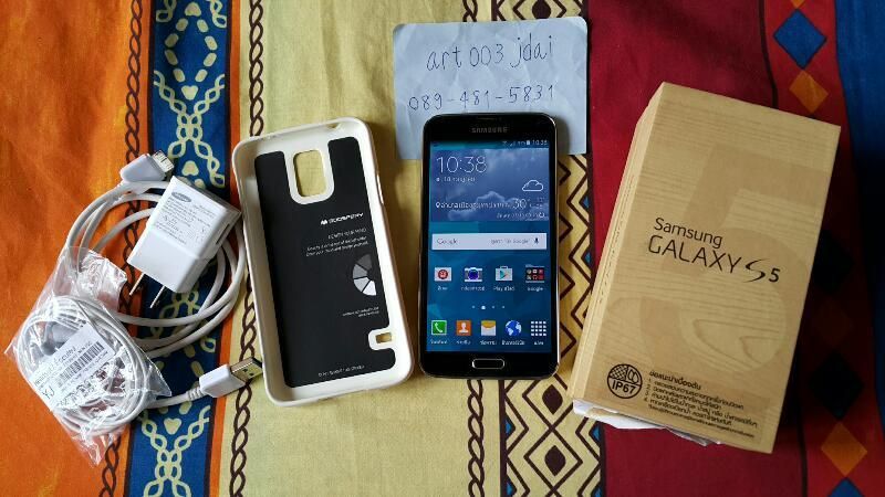 ขาย Samsung Galaxy S5 LTE(SM-G900F)สีดำ ครับ | DroidSans